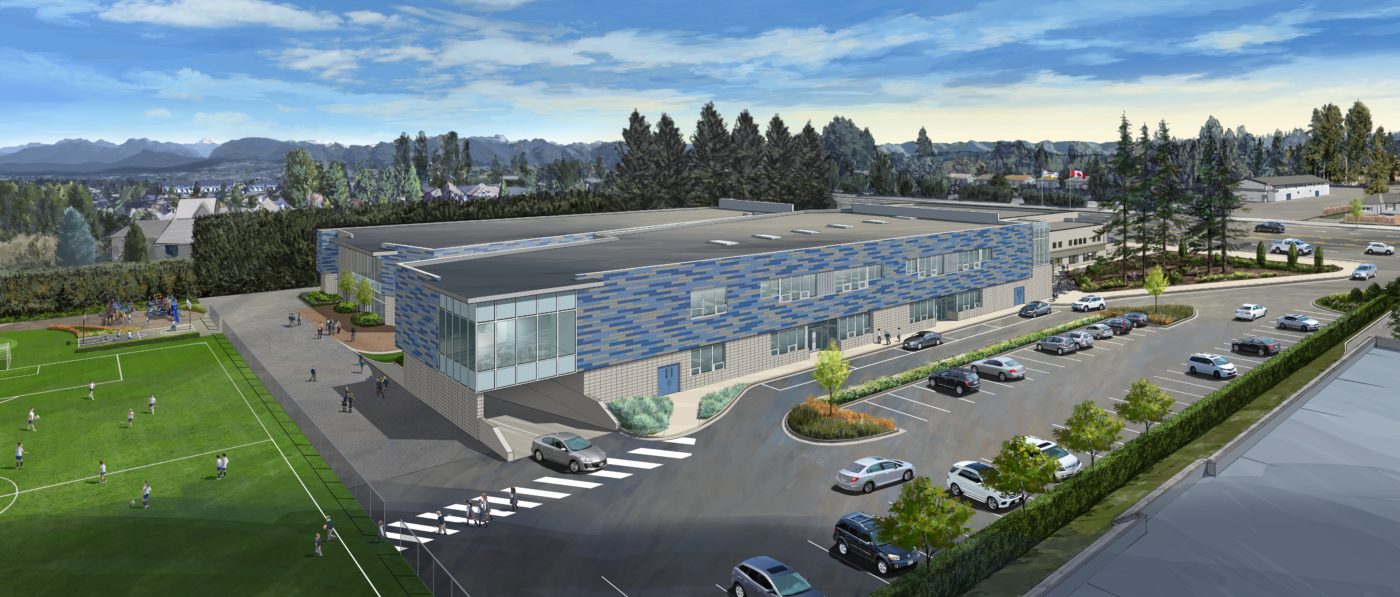 New White Rock Christian Academy Senior School | Double V Construction Ltd.