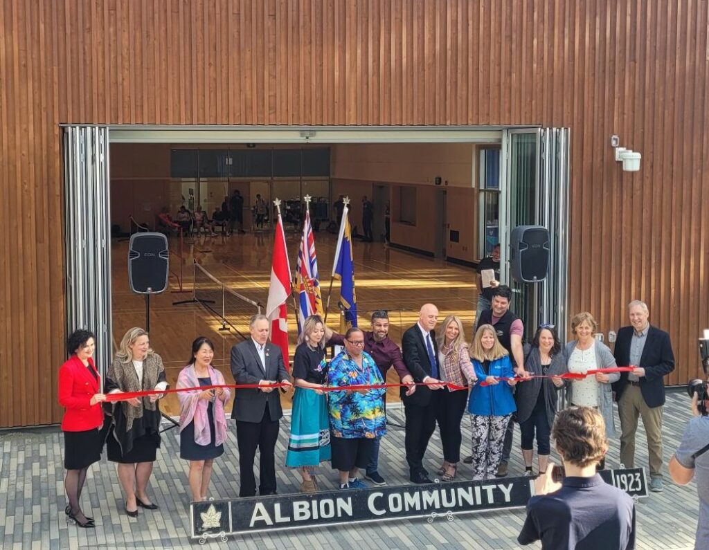 Grand Opening for Albion Community Centre | Double V Construction Ltd.