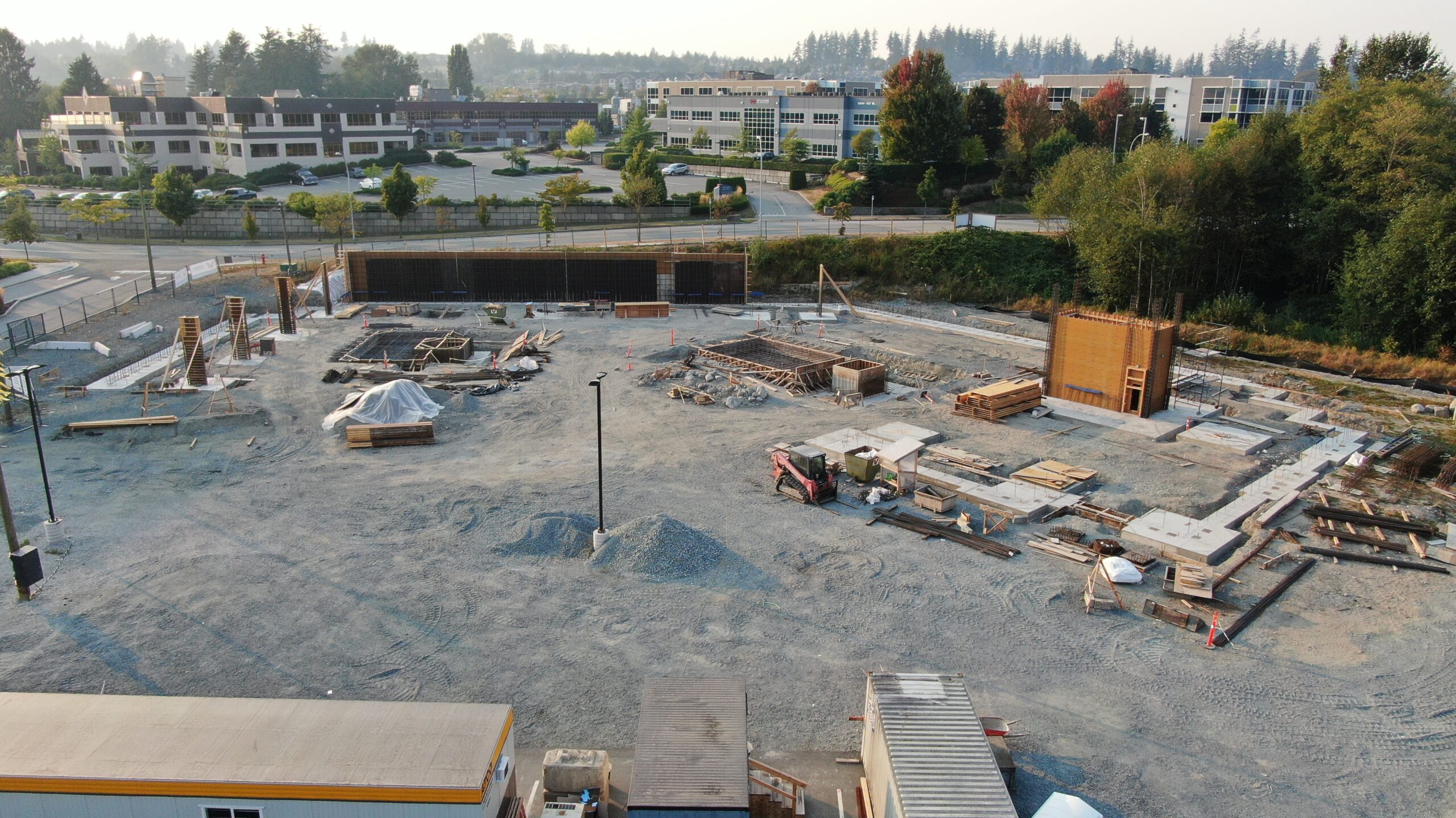 Footings & Walls for Panorama Bldg 6 | Double V Construction Ltd.